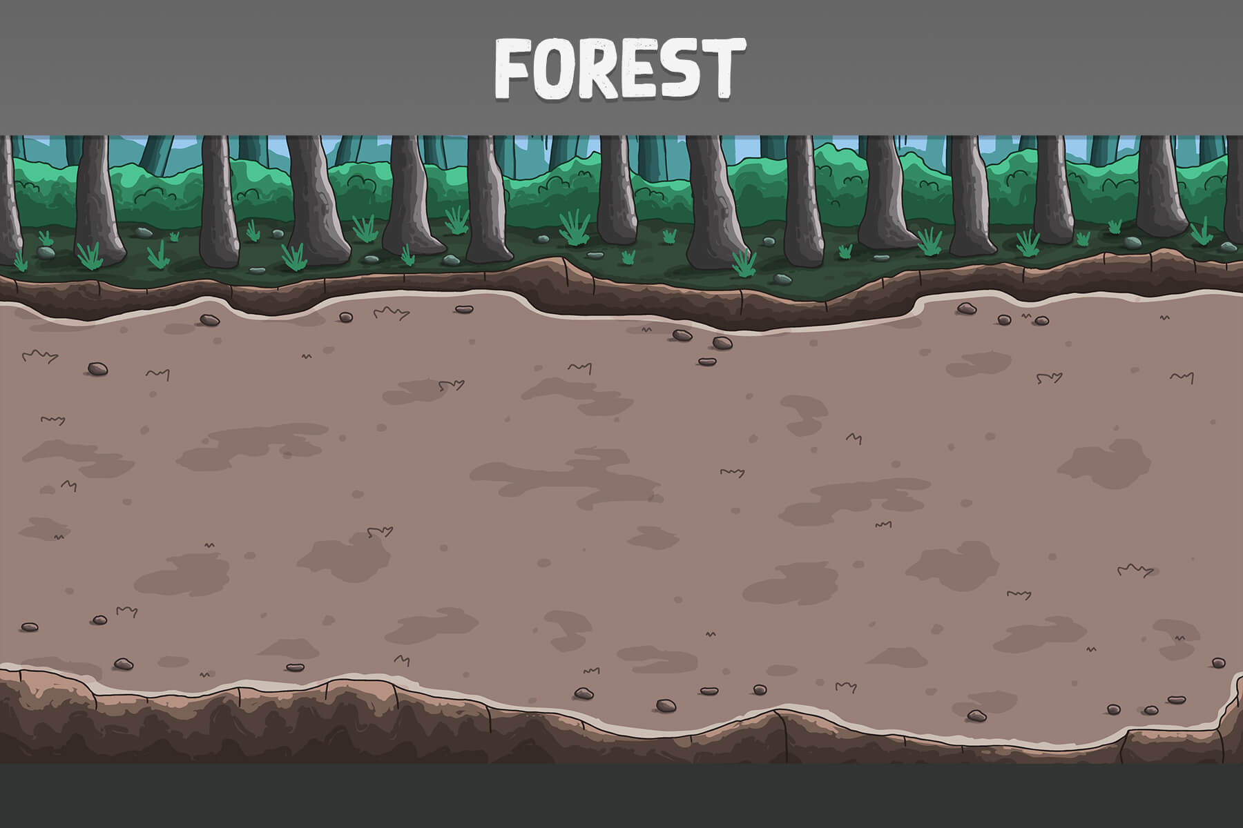 Free Forest Battle Backgrounds by 2D Game Assets on Dribbble