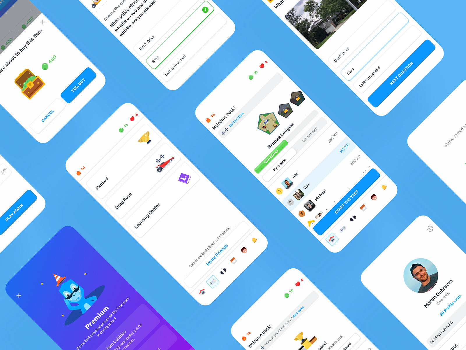 Autosaurus Gamified Mobile App by Adeniji Tolu on Dribbble