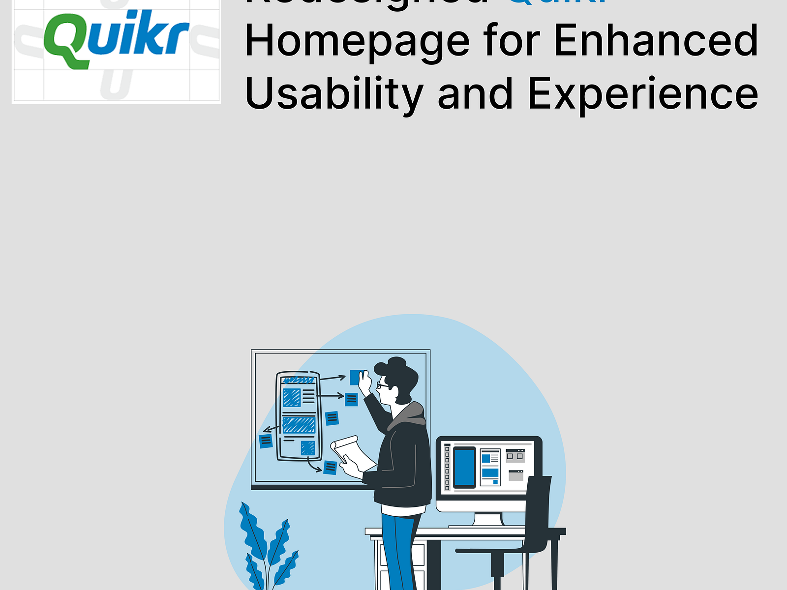 Quikr Homepage Redesign by Gokulanand on Dribbble
