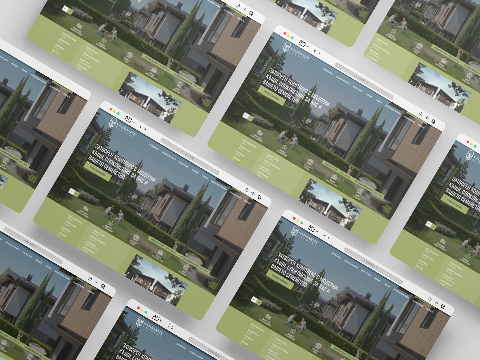 A new website for a luxury real estate complex by georgina on Dribbble