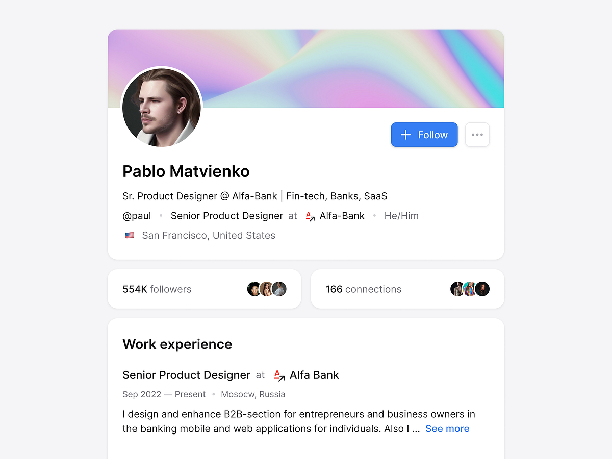 Browse thousands of Profile Status images for design inspiration | Dribbble