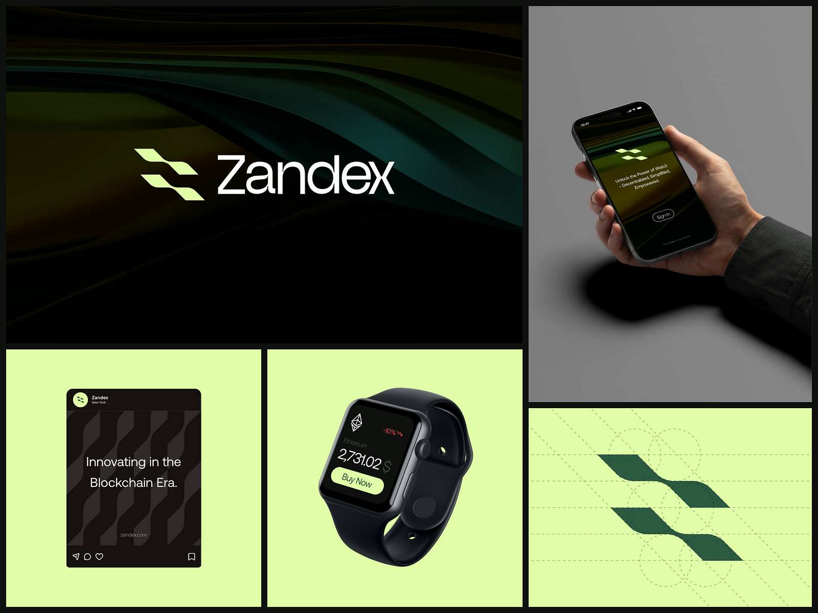 Zandex - Branding and Logo Design by Barly Design for Uxerflow on Dribbble