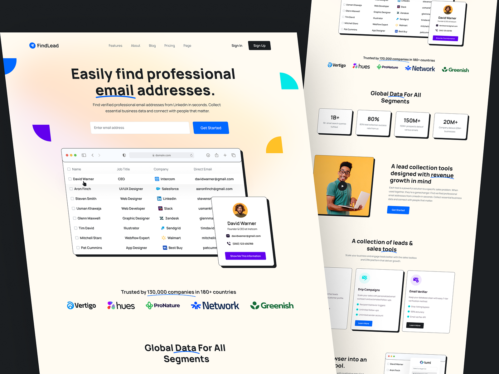 AI Software Website Design: Landing Page by Mehedi Titas for UIHUT - UI ...