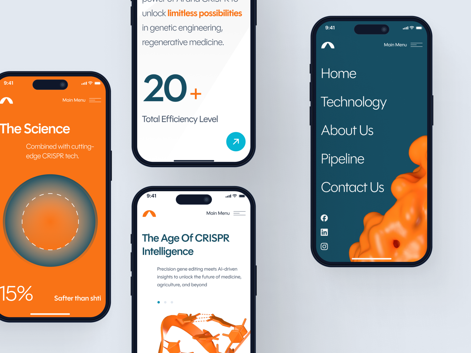 avalontx: AI CRISPR Gene Editing - Pipeline cas9 Molecule UI by Samuel Oktavianus on Dribbble