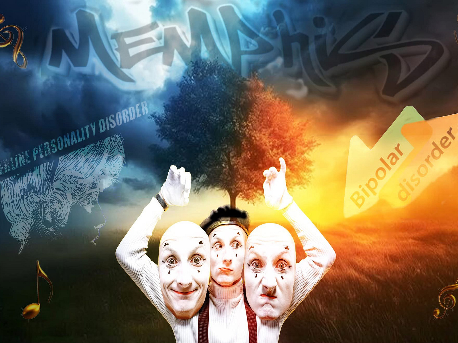 Two-Faced-Photoshop by Autumn on Dribbble