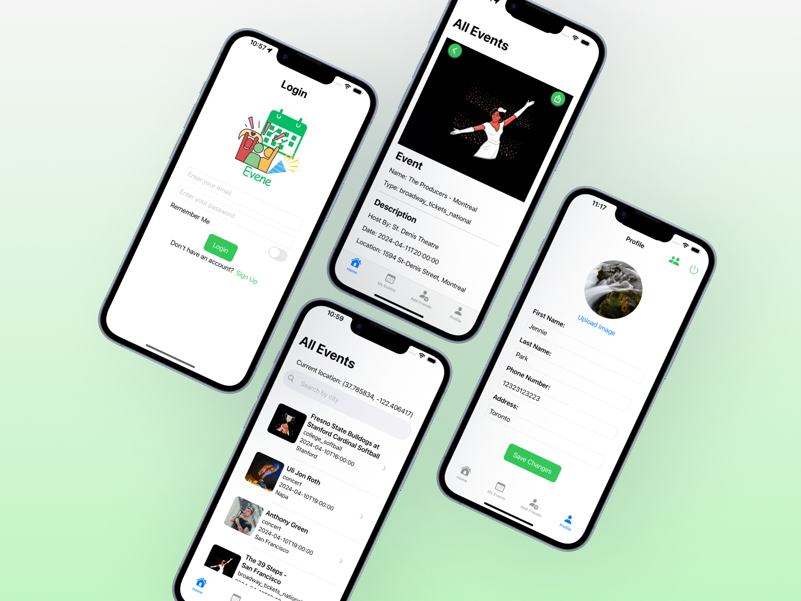 Evene - Event Venue App Mobile UI by Pabita Pun on Dribbble