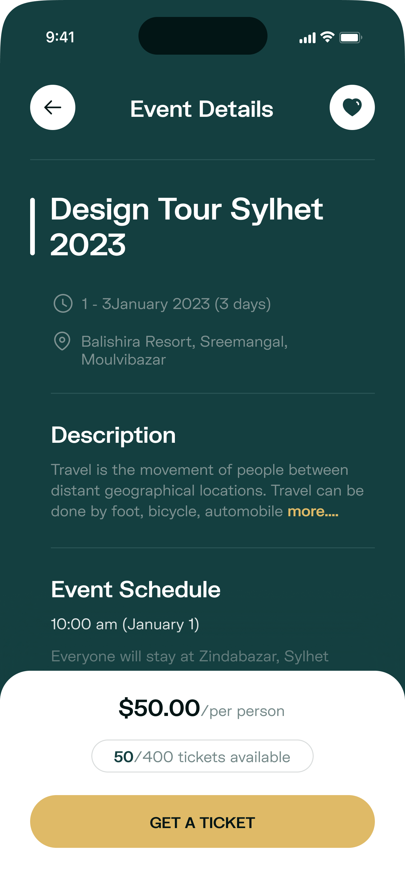 Event Ticket Booking Mobile App Design by Nur Alam on Dribbble
