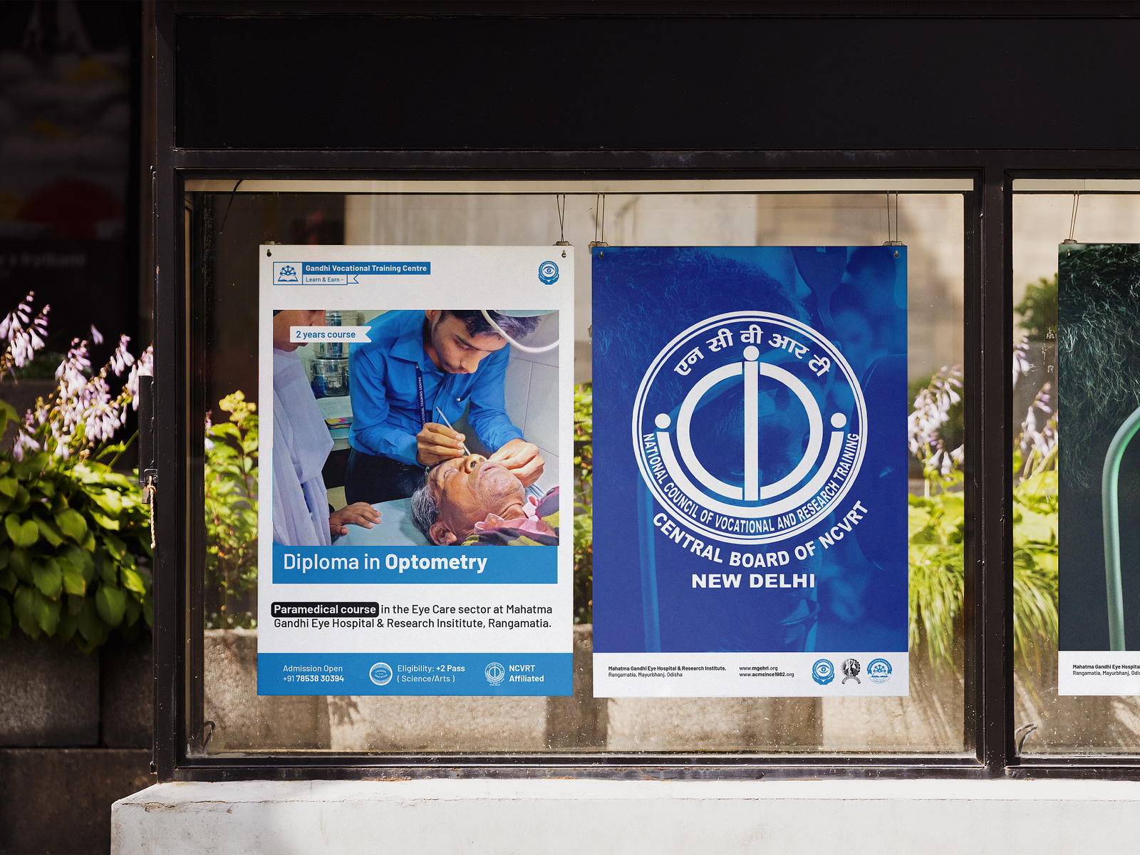 Poster designs for Odia Gandhian NGO Vocational Training Centre by ...