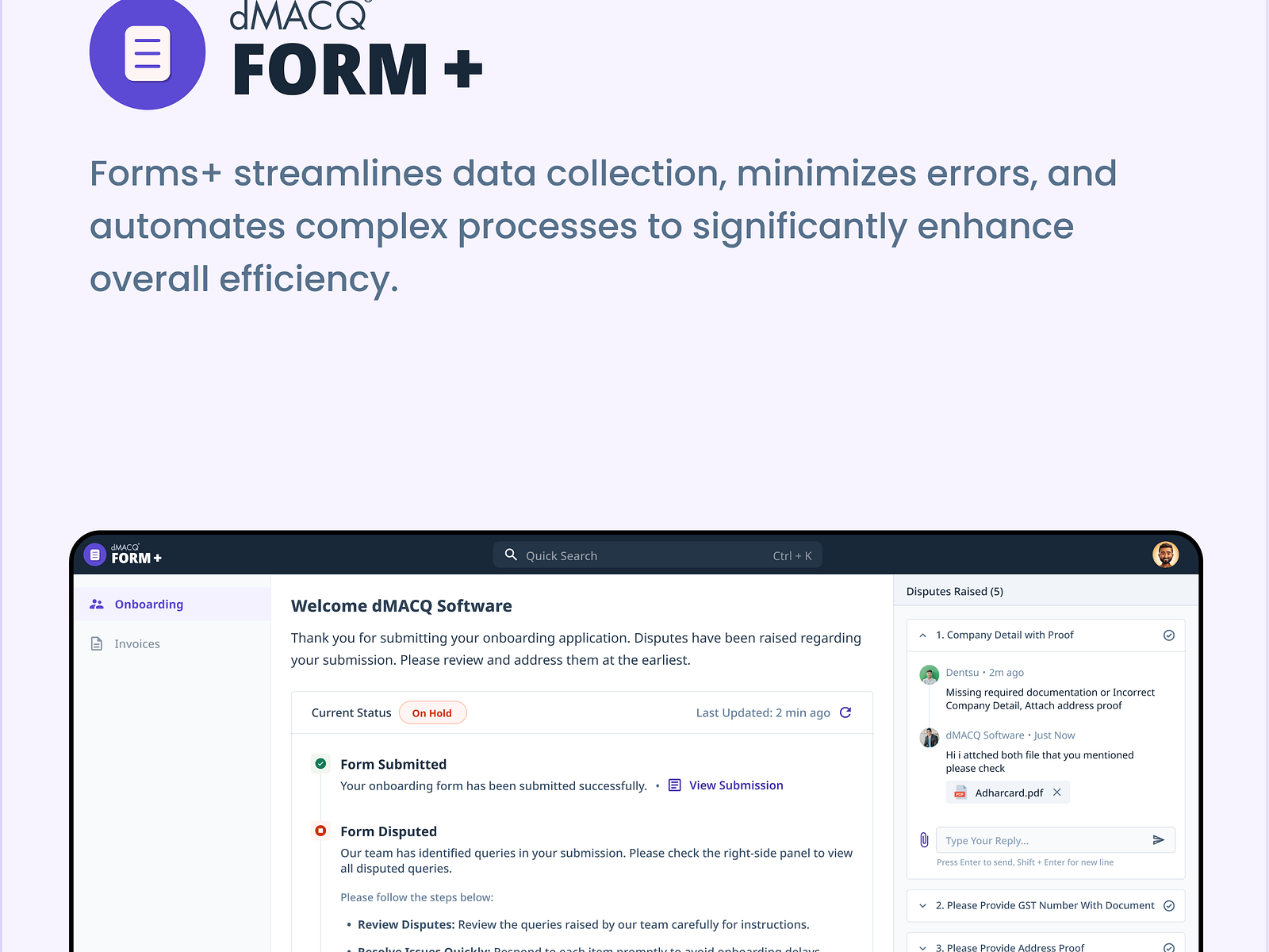 Form+: SaaS Product by Kunal Deshpande on Dribbble