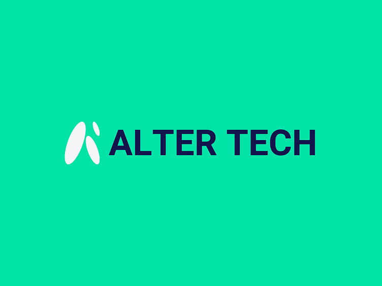 LOGO - ALTER TECH by Brahim Labihi on Dribbble