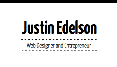 Logo by Justin Edelson on Dribbble