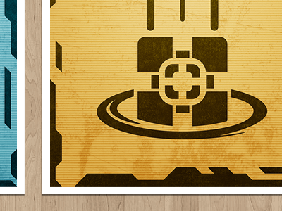 Portal Posters by coconut on Dribbble