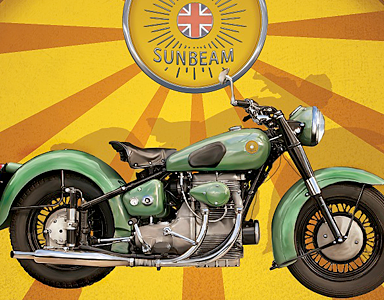 Sunbeam Motorcycles by David Cran on Dribbble