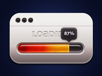 loading by Evgeny Skidanov on Dribbble