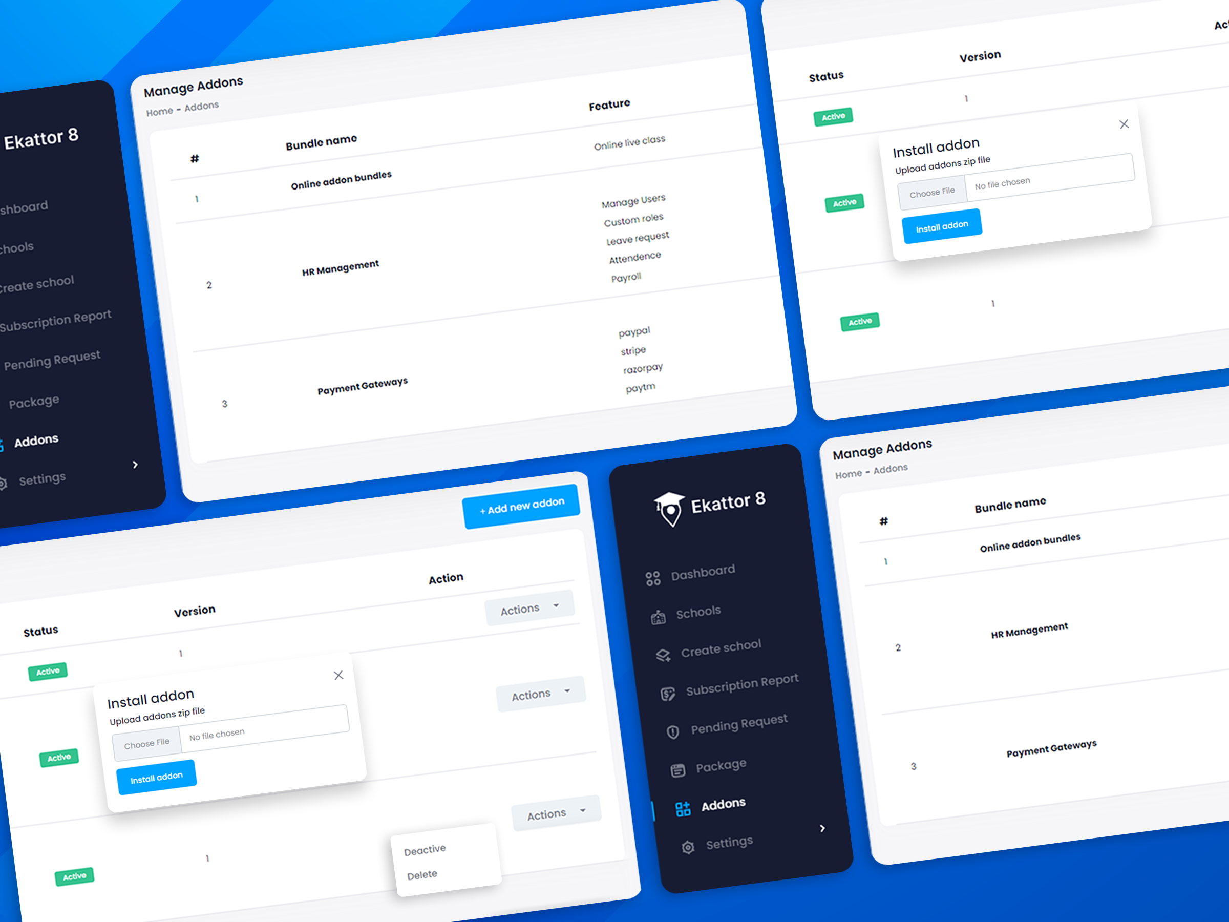 Ekattor 8 - Superadmin Dashboard by Creativeitem on Dribbble