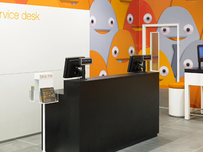 Orange Retail (Illustration) by Tim Smith on Dribbble