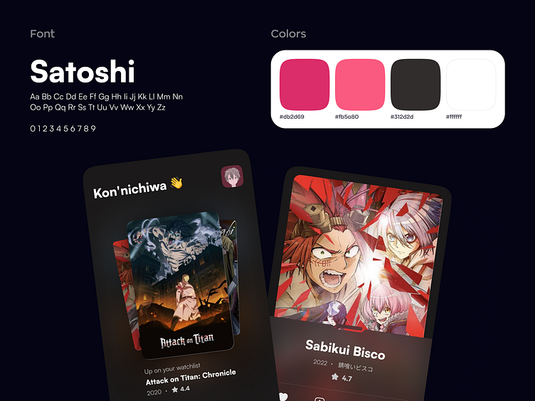 Anime Community App by Dmitry Lauretsky for Ronas IT | UI/UX Team on ...