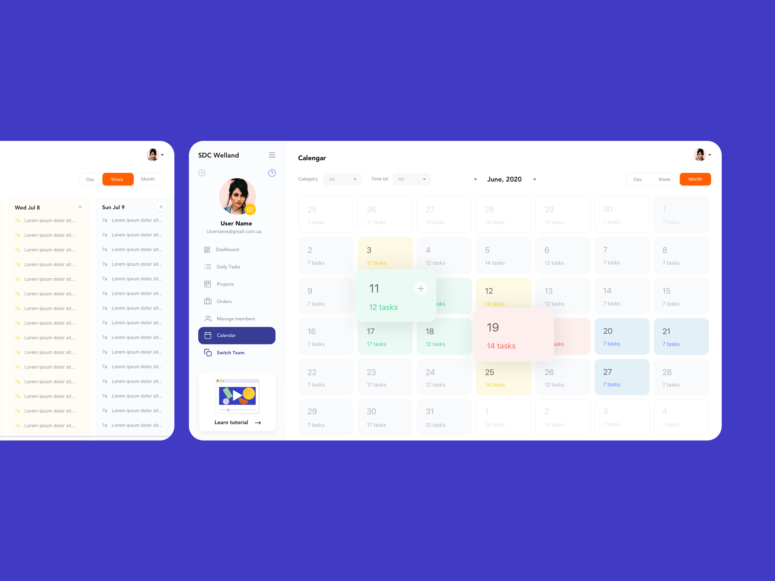 Daily Task - SaaS task manager UI/UX design in healthcare niche by ...