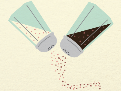 Dash of Salt & Pepper by Julie Frey on Dribbble