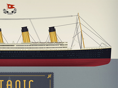 Titanic 100 years infographics by Csaba Gyulai on Dribbble