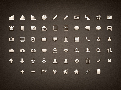 Premium Pixels Icon Set (PNG/CSH/PSD) by Matt Gentile on Dribbble