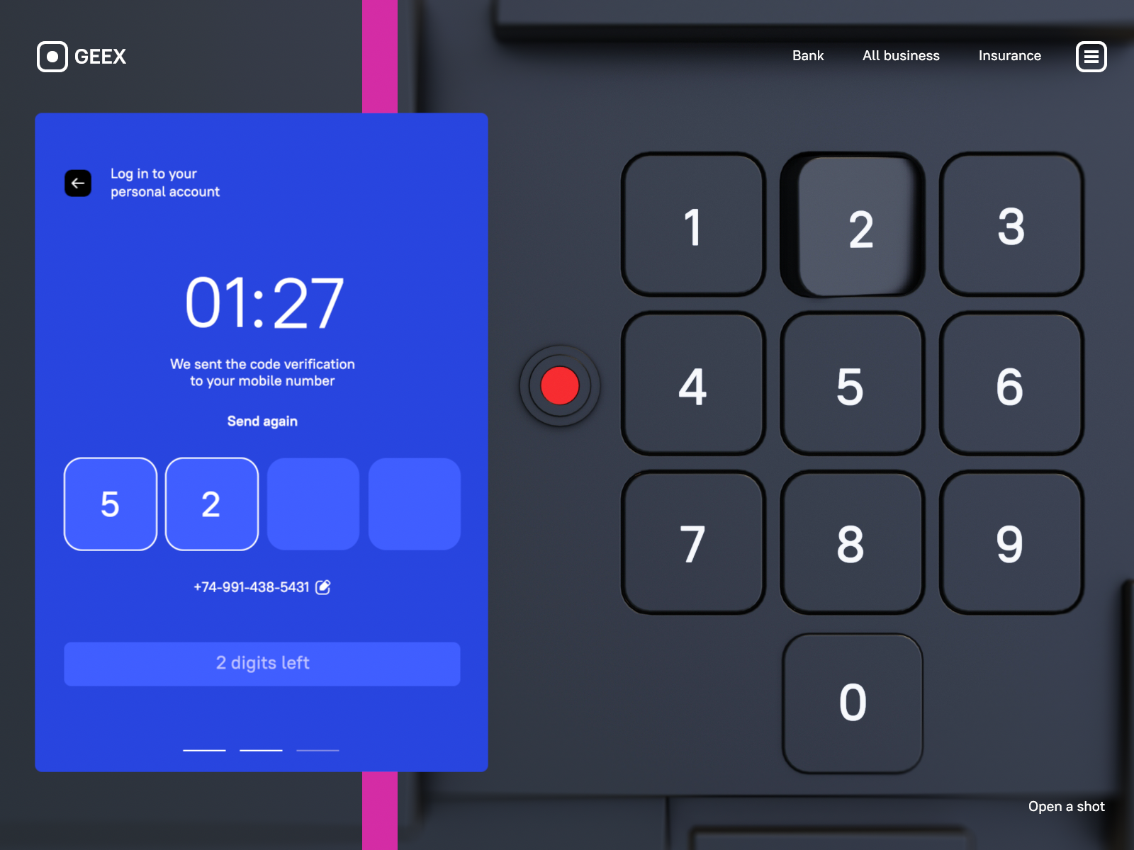 Web | Bank platform by Desire Creative Agency for Desire Creative on ...