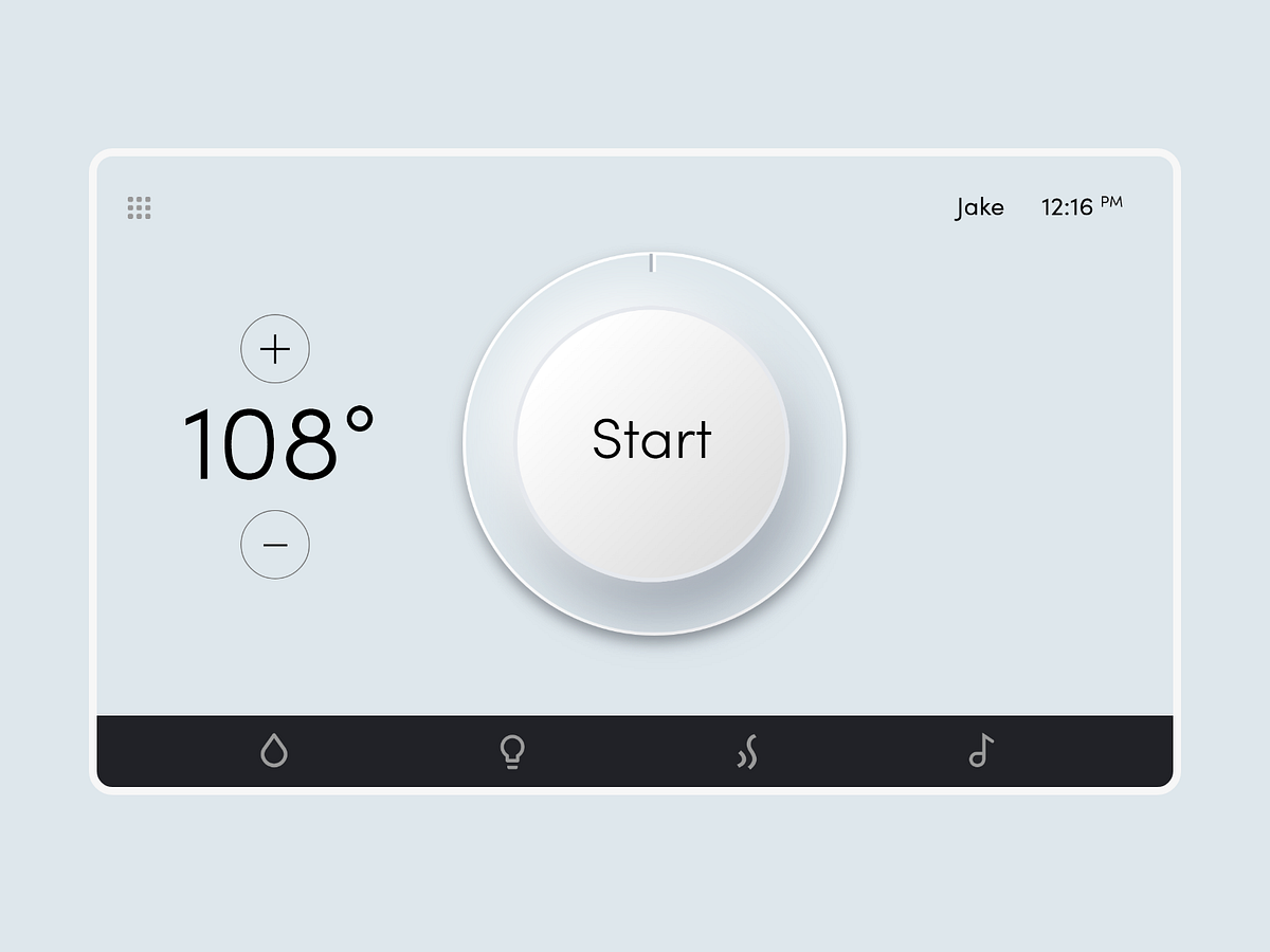 Steam control panel app interface start button activation dash by ...