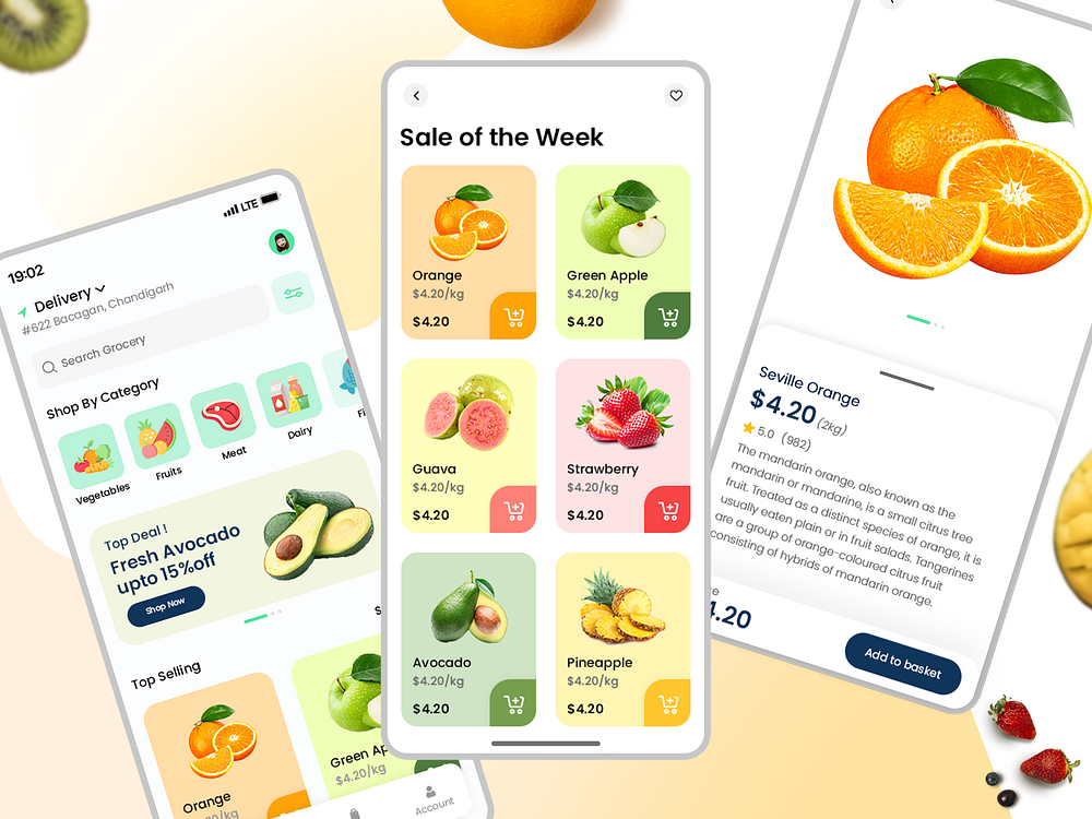 Vegetables App designs, themes, templates and downloadable graphic ...