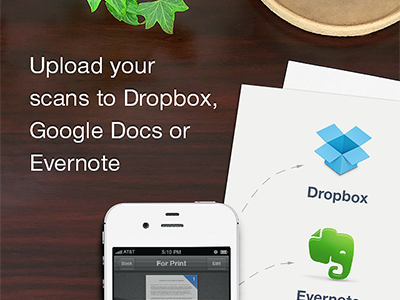 Scanner Pro - App store screen for iPhone by DKO on Dribbble
