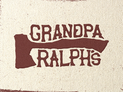 Grandpa Ralph's by Jordan Mahaffey on Dribbble