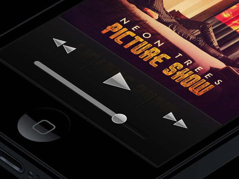 iOS 6 Music App Redesign by Carlos Melegrito on Dribbble