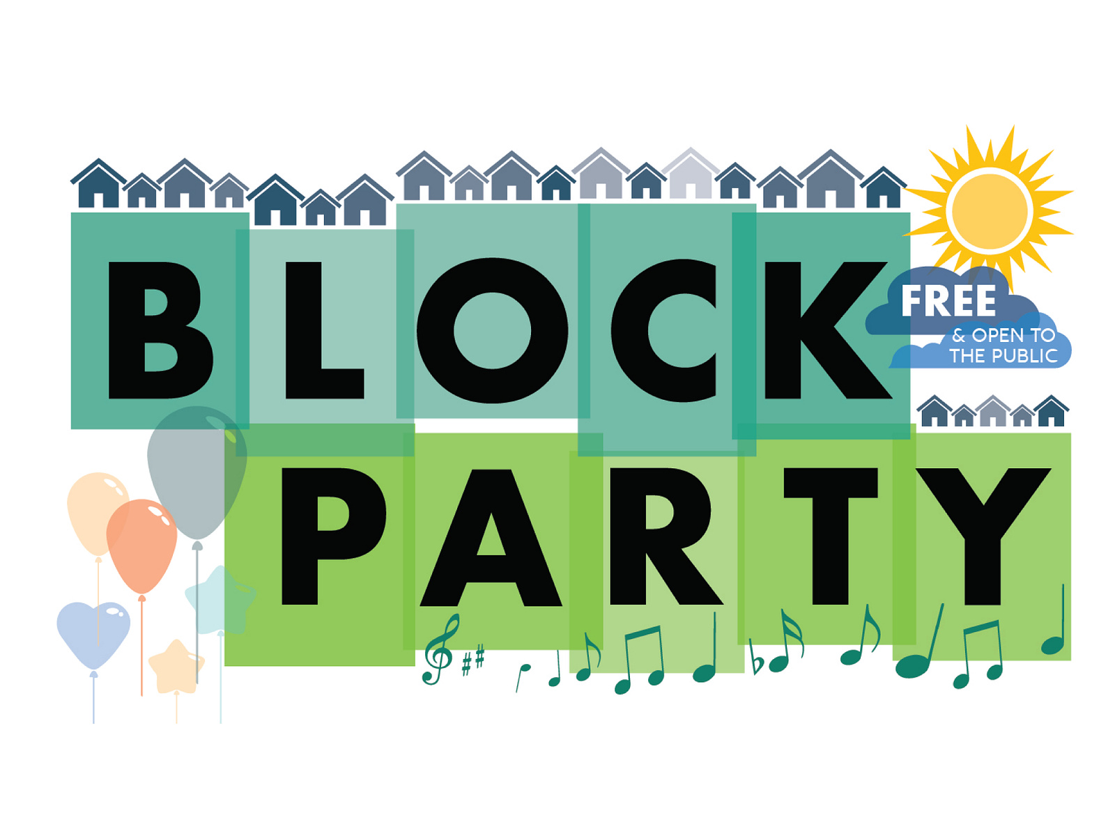 Block Party Branding and Event Collateral by Brandi Tibbits on Dribbble
