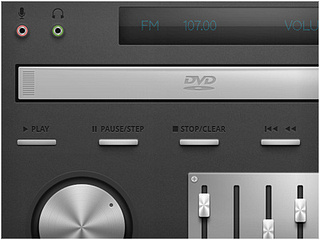 DVD Panel & PSD by Eyal Zuri on Dribbble