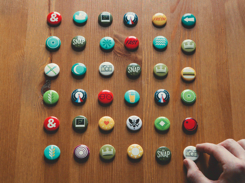One Inch Wonders by Mike Smith on Dribbble