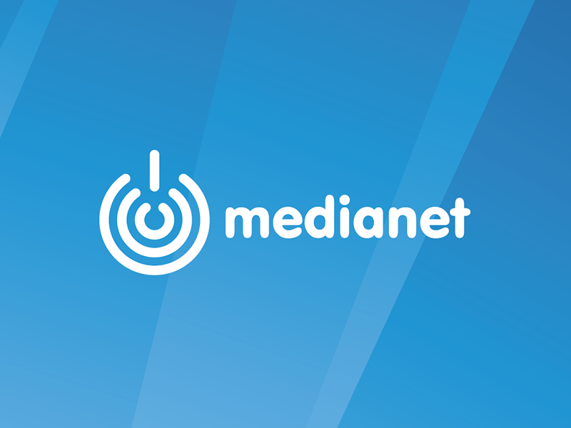 Medianet logo_2 by Mihail on Dribbble