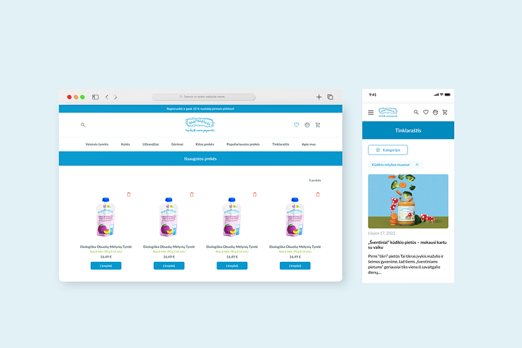 UI/UX E-Commerce Store Design for Marmaluzi by Rekos - UI/UX & Branding ...