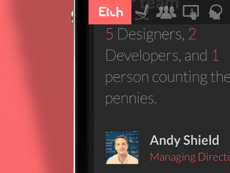 Etch App - Mobile by Etch on Dribbble