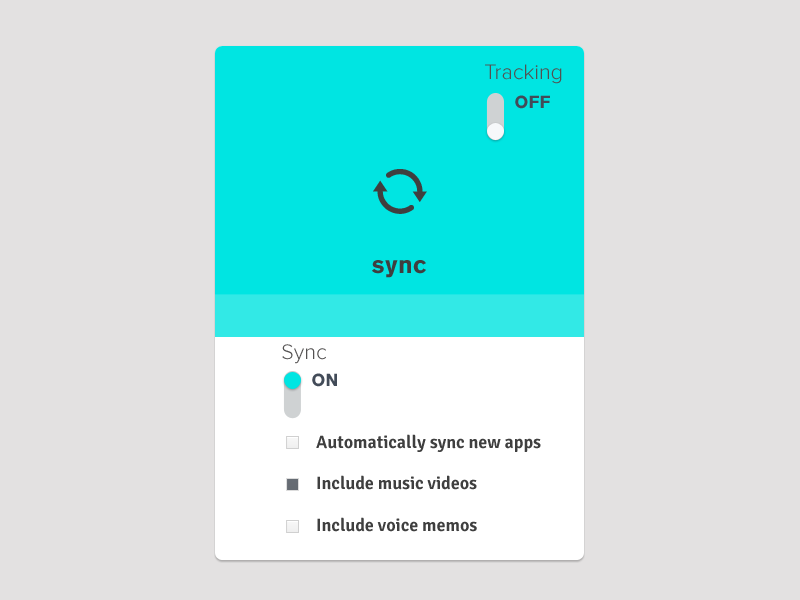 Sync by Rovane Durso on Dribbble