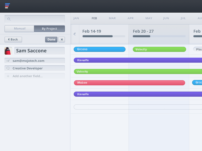 Sidebar: Edit Profile by Ryan Coughlin on Dribbble
