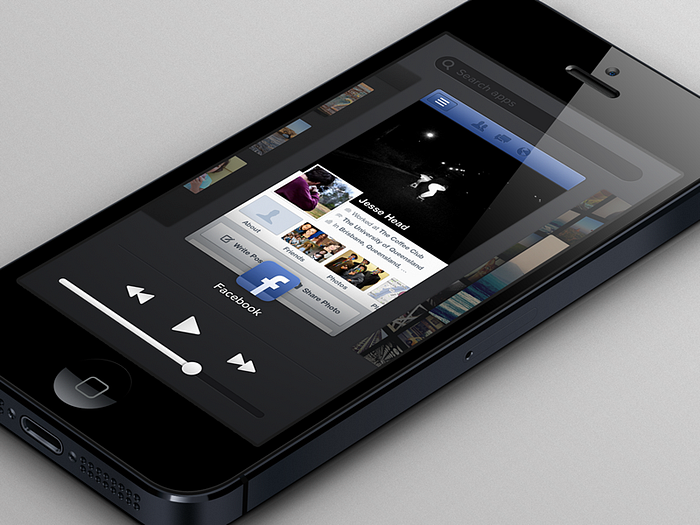 Animated App Switcher Concept: Redesign for iOS by Jesse Head on Dribbble