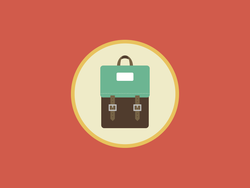 Backpacks and Bags (GIF) by Alice Mongkongllite on Dribbble
