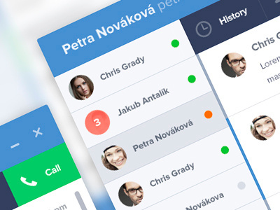 Chat window by Jakub Antalik on Dribbble