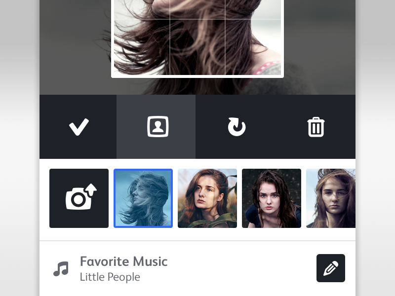Select, Edit, Save by Philip Litassy on Dribbble