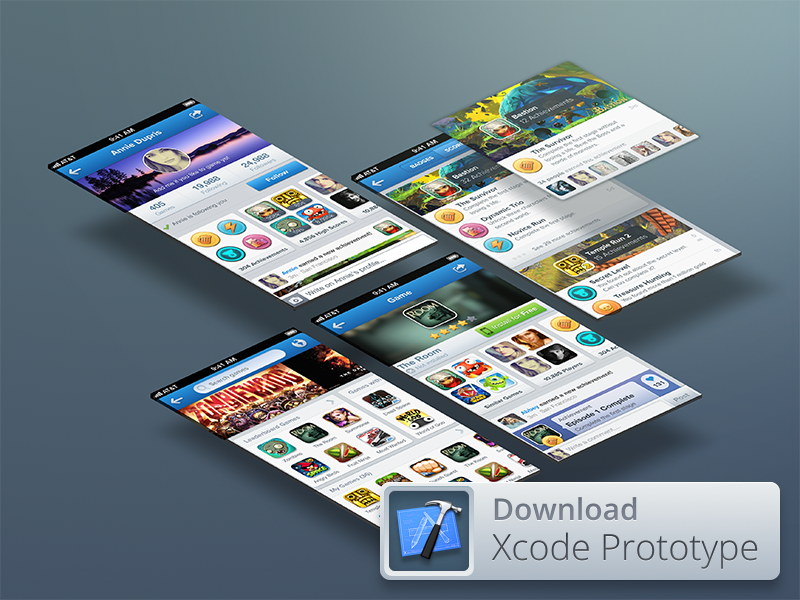Xcode Prototype by Meng To on Dribbble