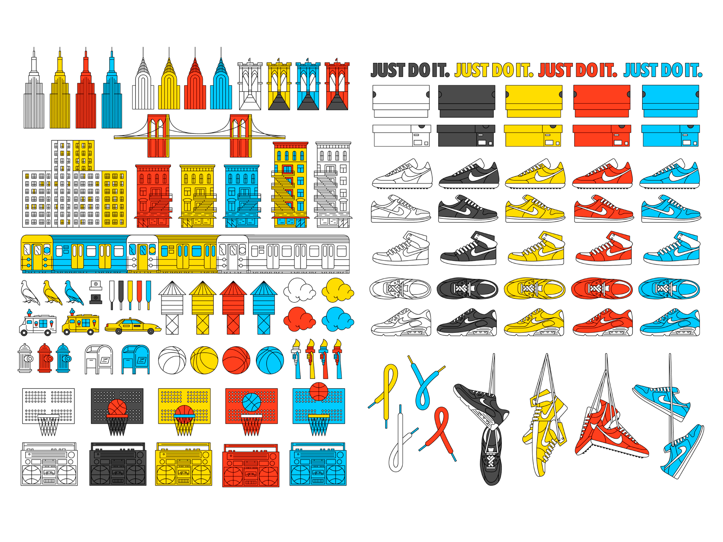 Nike Pattern by Forma on Dribbble