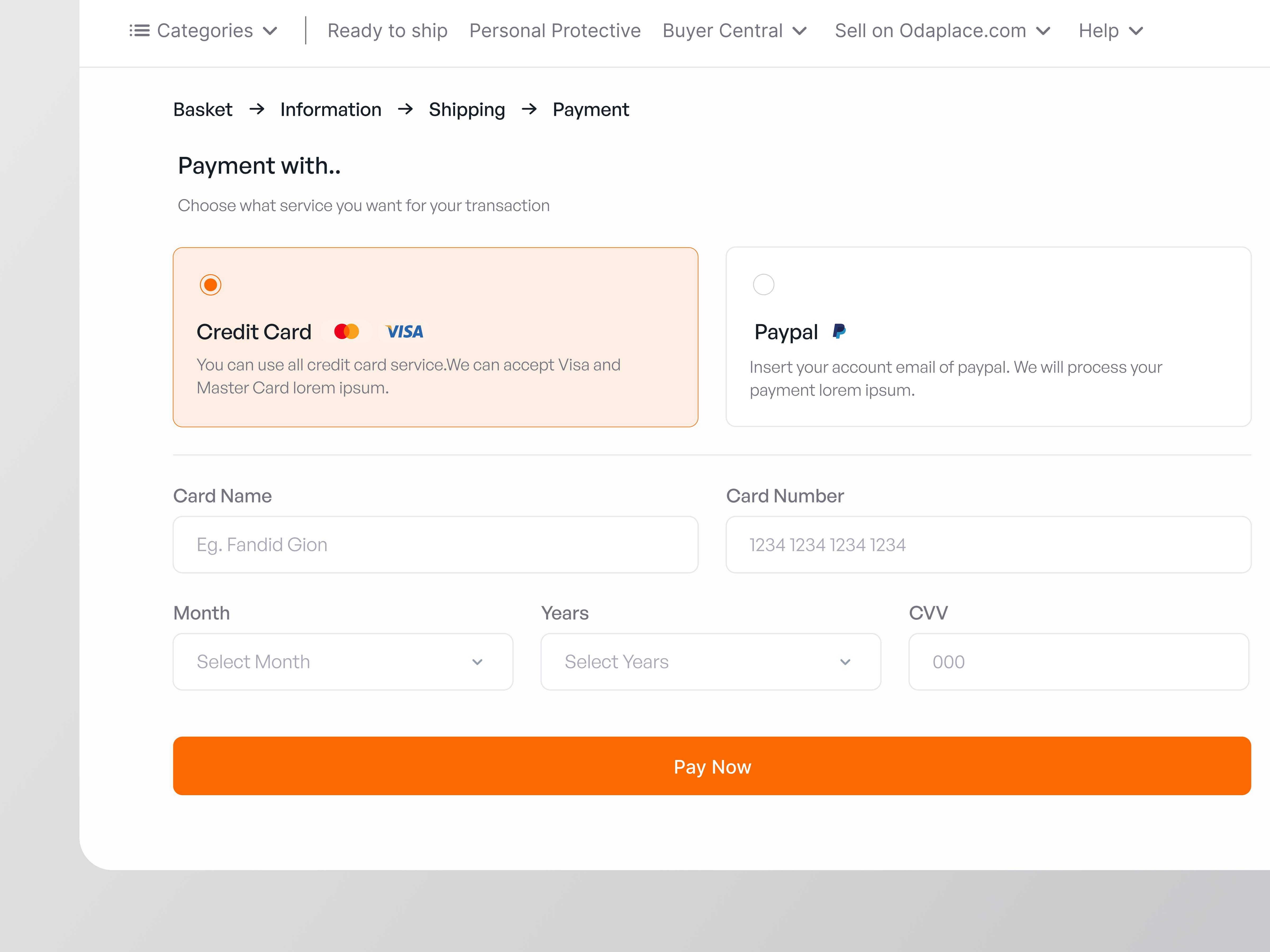 Marketplace - Flow Checkout 🔥 by Rohmad Khoirudin for Odama on Dribbble