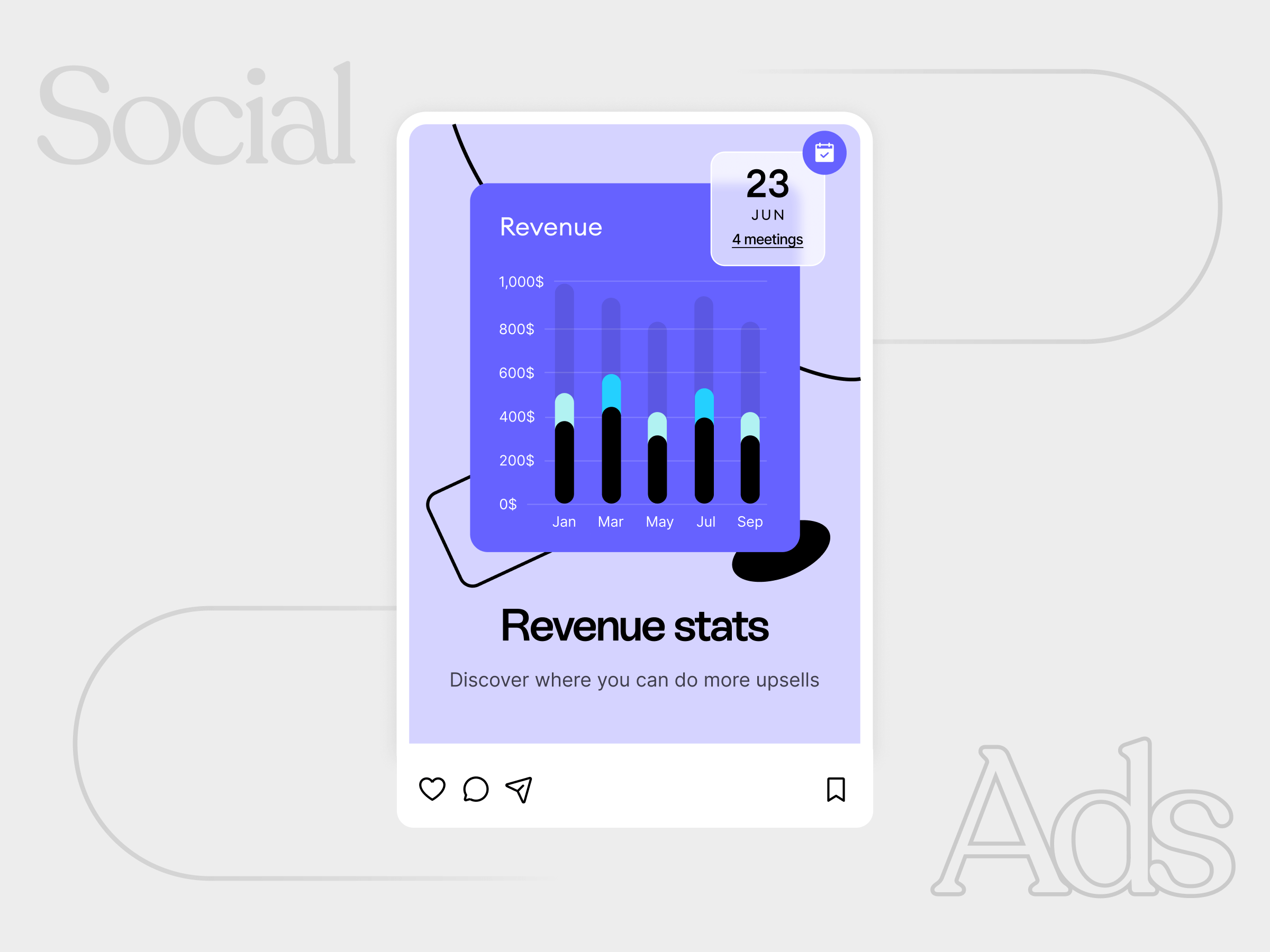 saas startup: social media ads banners by Emilian for DesignUp on Dribbble