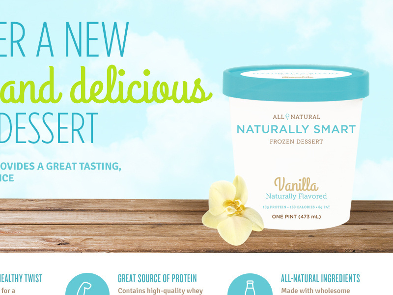 Naturally Smart - Homepage by Station Four on Dribbble