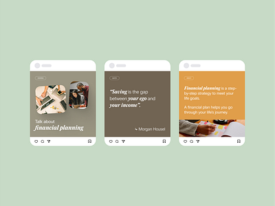 Instagram posts - Exploration by Dindra Desmipian on Dribbble