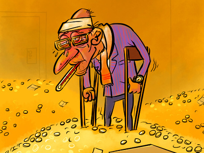 Illustration for FHM magazine by Gatis Sluka on Dribbble
